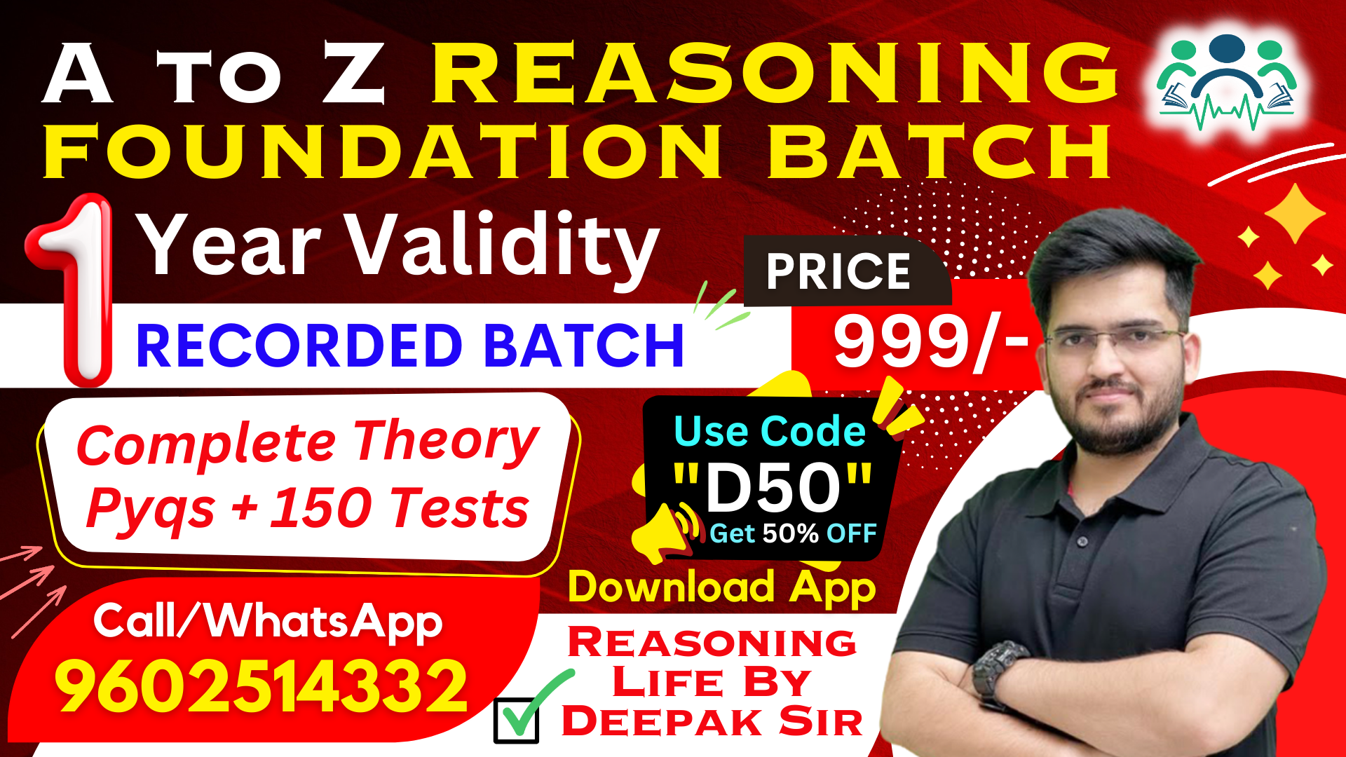 Reasoning Life by Deepak Sir