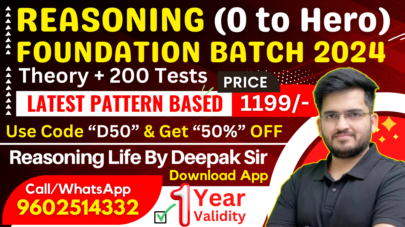 Reasoning Life by Deepak Sir